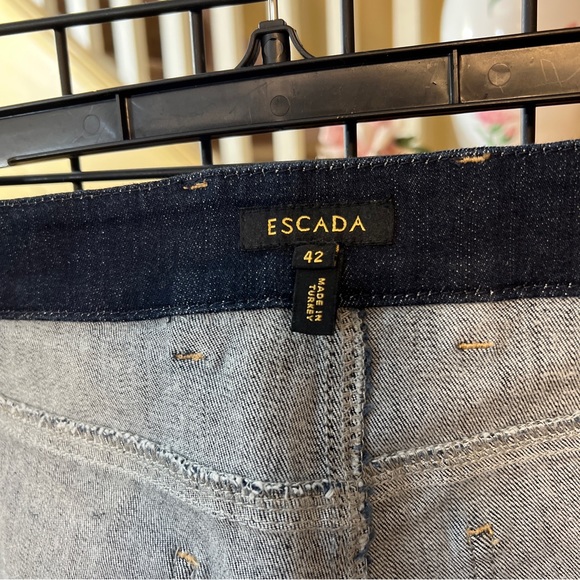 Escada | Jeans | Escada Charm 5 Pocket Dark Blue Jeans In Excellent ...